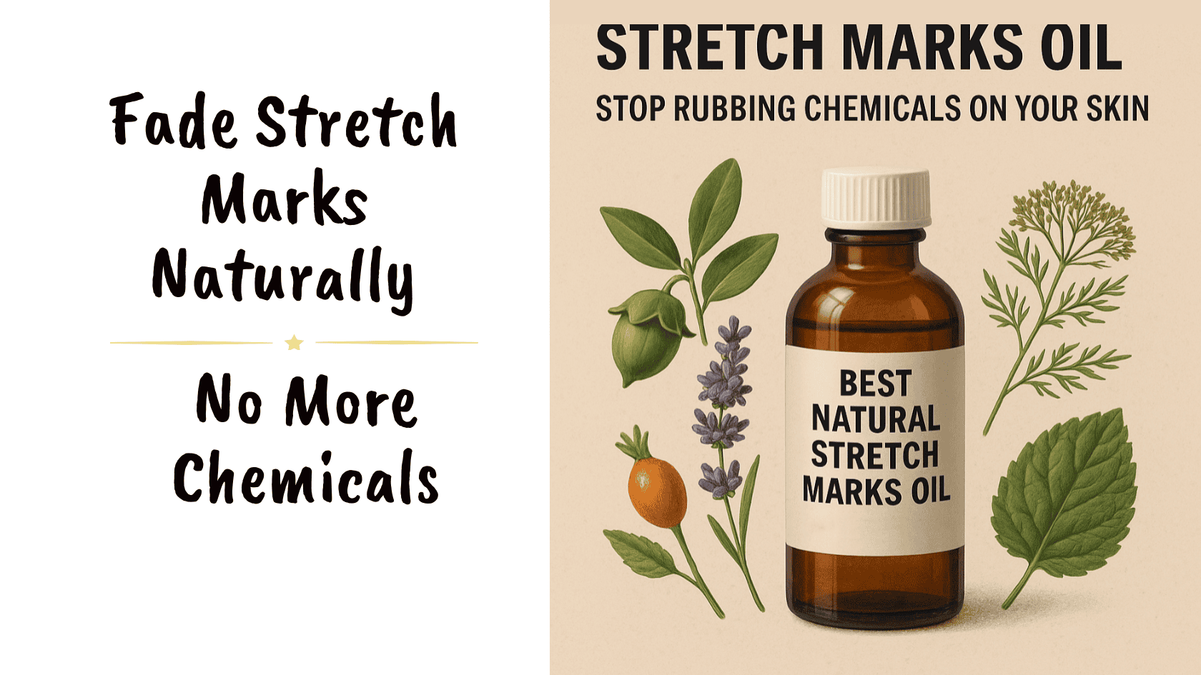 Best Natural Stretch Marks Oil in 2025 - No More Chemicals